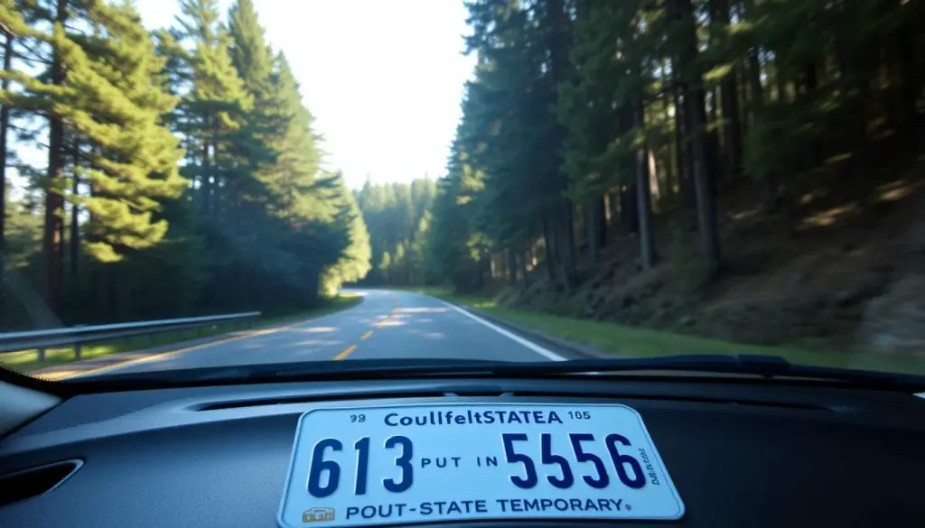 Driving with Out of State Temporary Plates: What You Need to Know