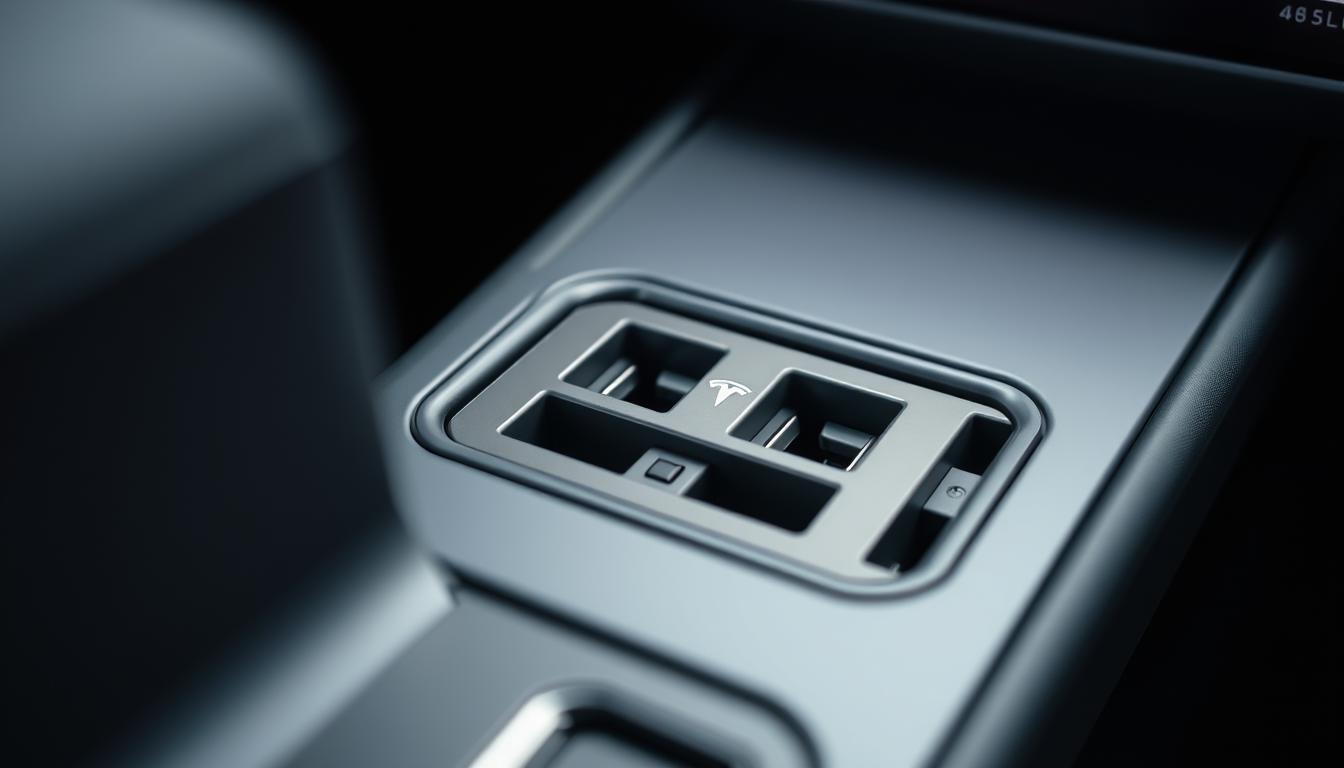 Discover the USB Port Locations in a Tesla Model 3