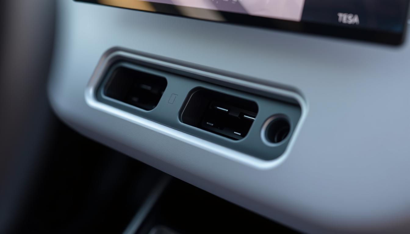 Discover the USB Port Locations in a Tesla Model 3