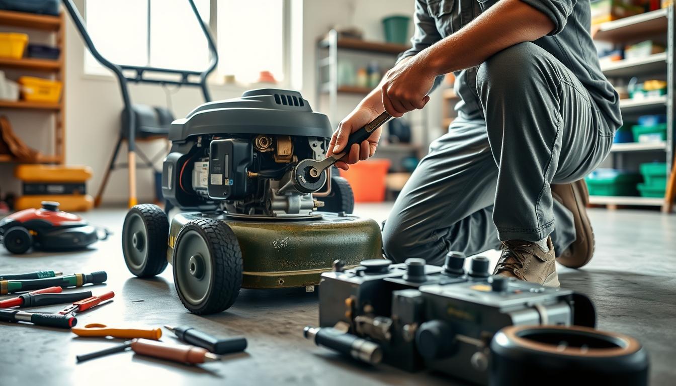 Fix a Self-Propelled Lawn Mower That's Not Working